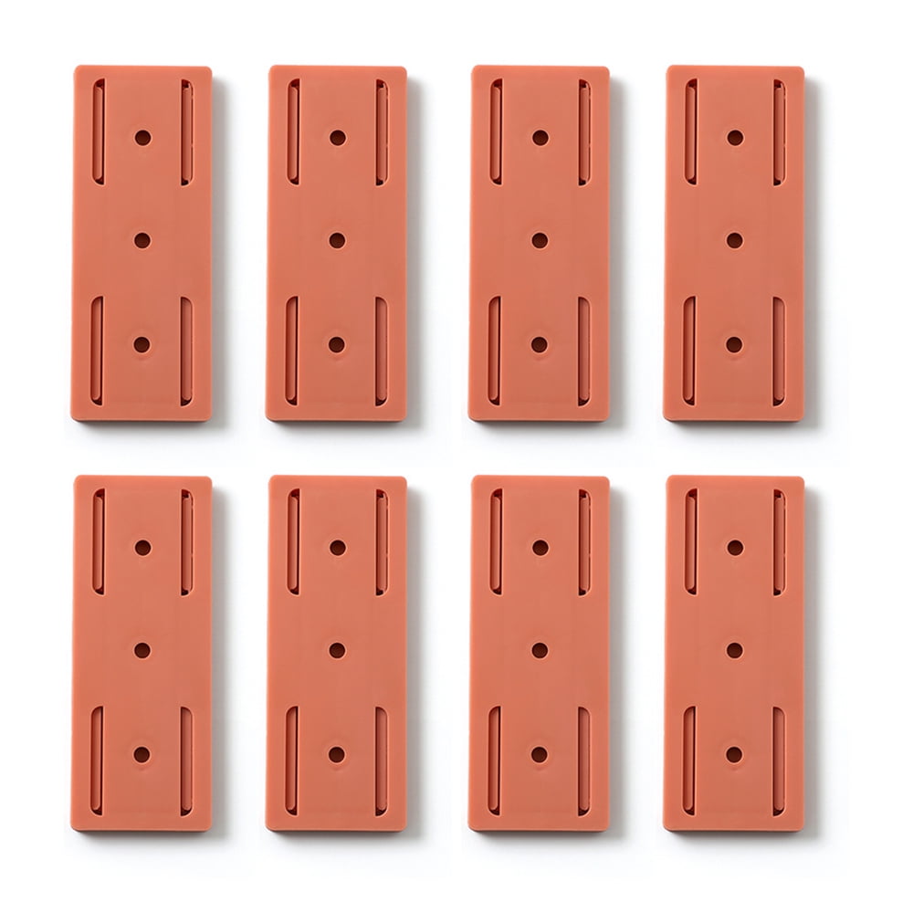 8pcs Glue-free Punch Socket retainer - Nail-free desktop socket ...