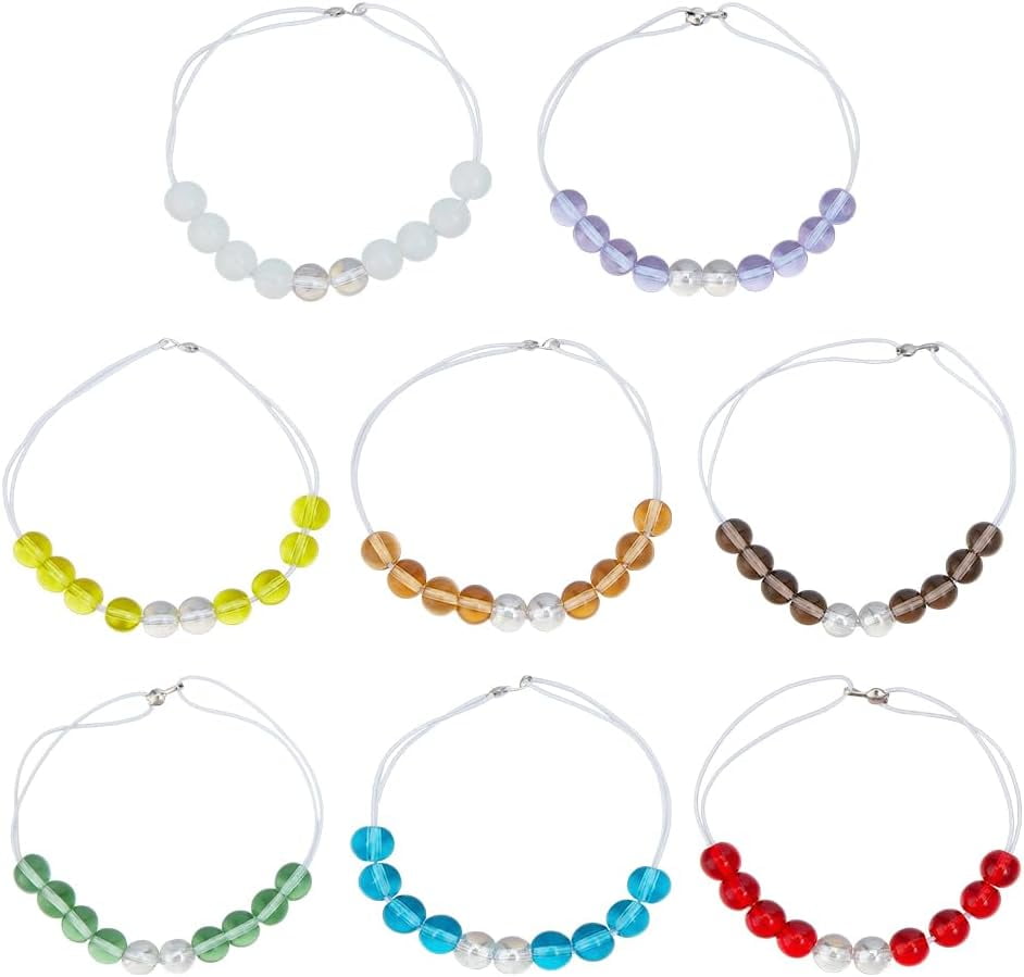 8pcs Golf Score Counter Beads 8 Colors Golf Bead Count Stroke Score ...