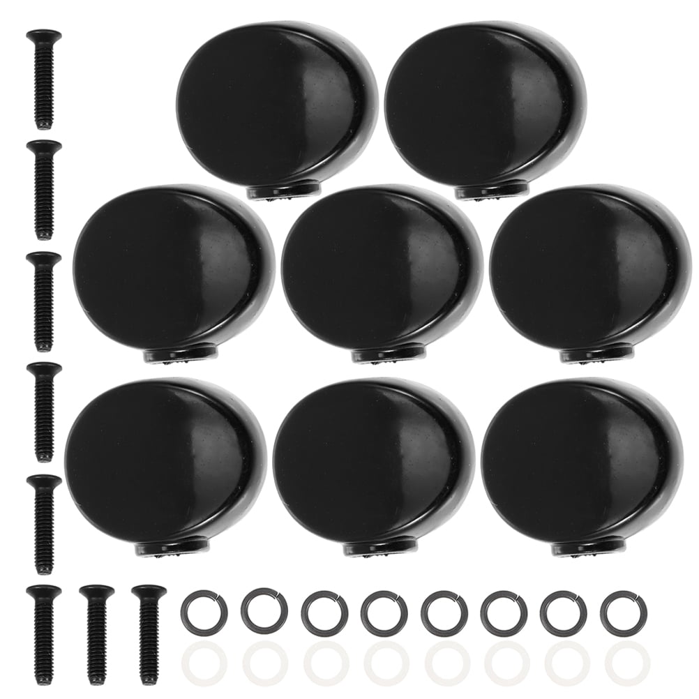 8pcs Guitar Tuning Peg Buttons Metal Tuning Key Button Heads Acoustic ...
