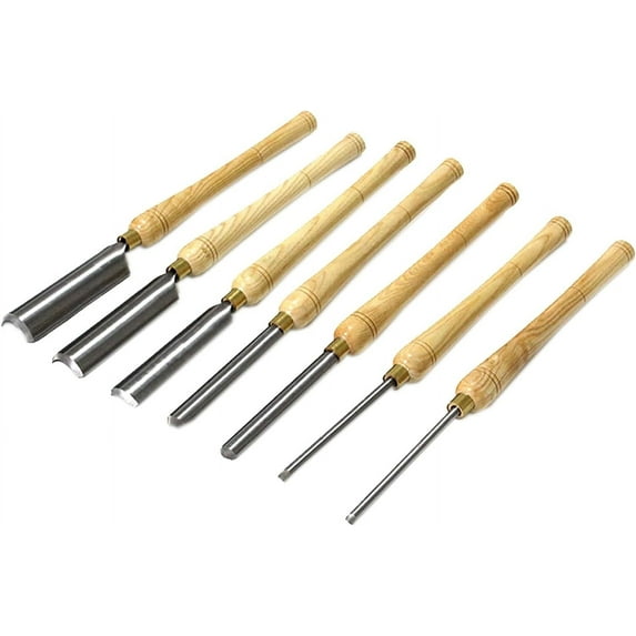 8pcs HSS Turning Chisel Set,Wood Turning Chisel Set With Wooden ...