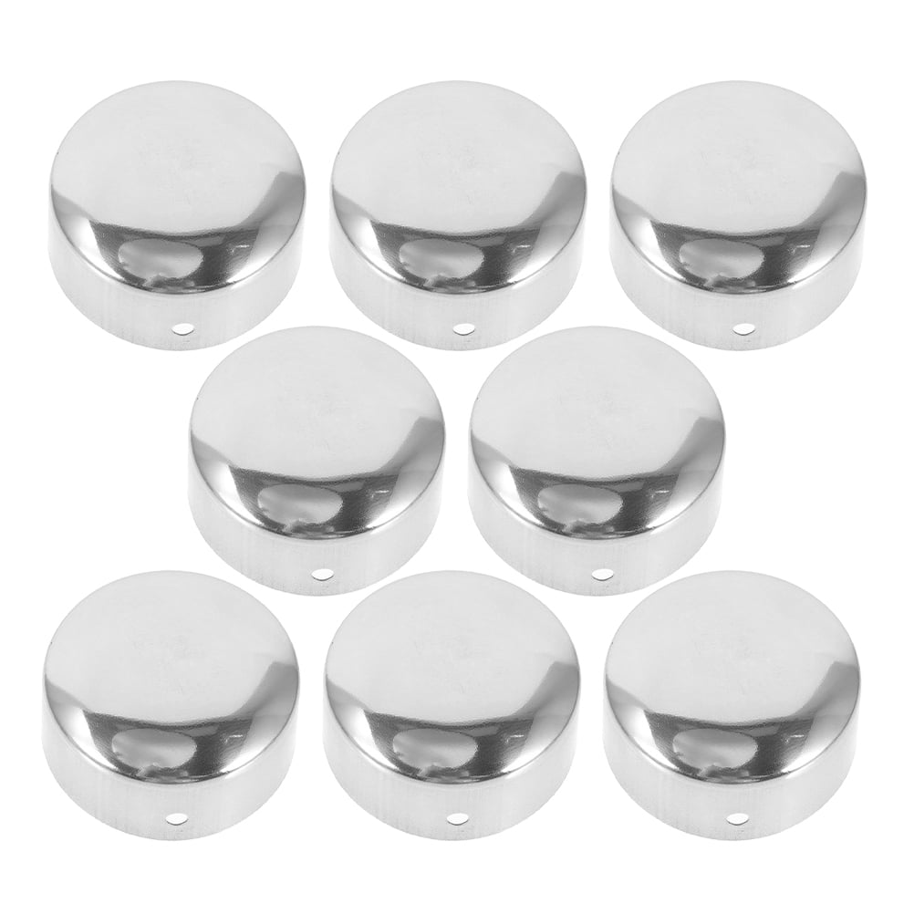 8pcs Handrail End Caps for Railings Round Handrail End Caps Handrail Accessories Handrail End ...
