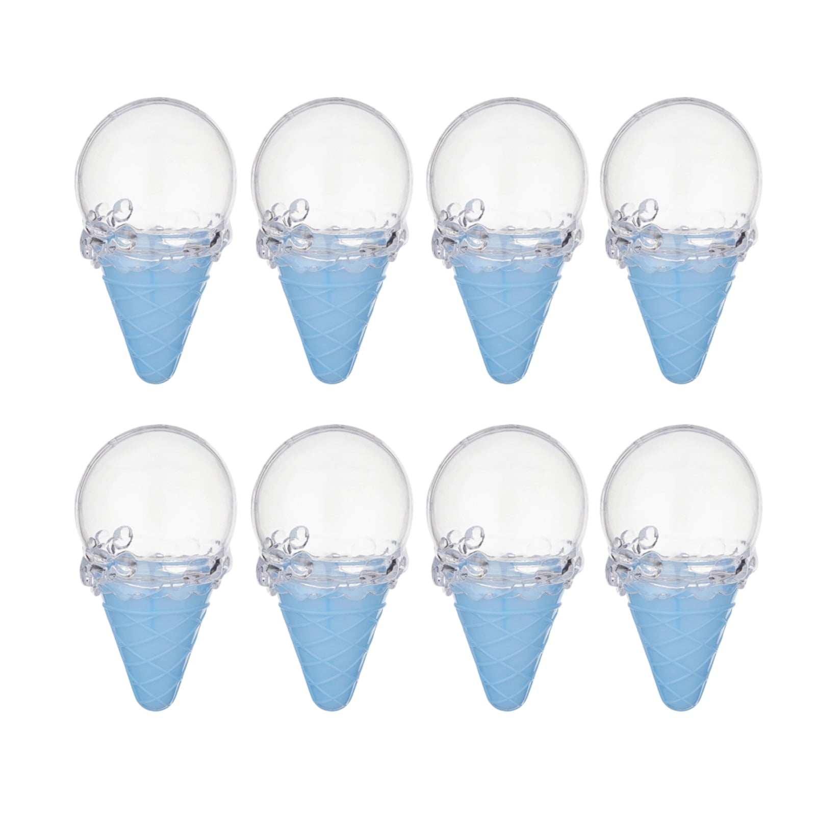8pcs Ice Cream Cone Candy Boxes, Fillable Dessert Containers for Party ...