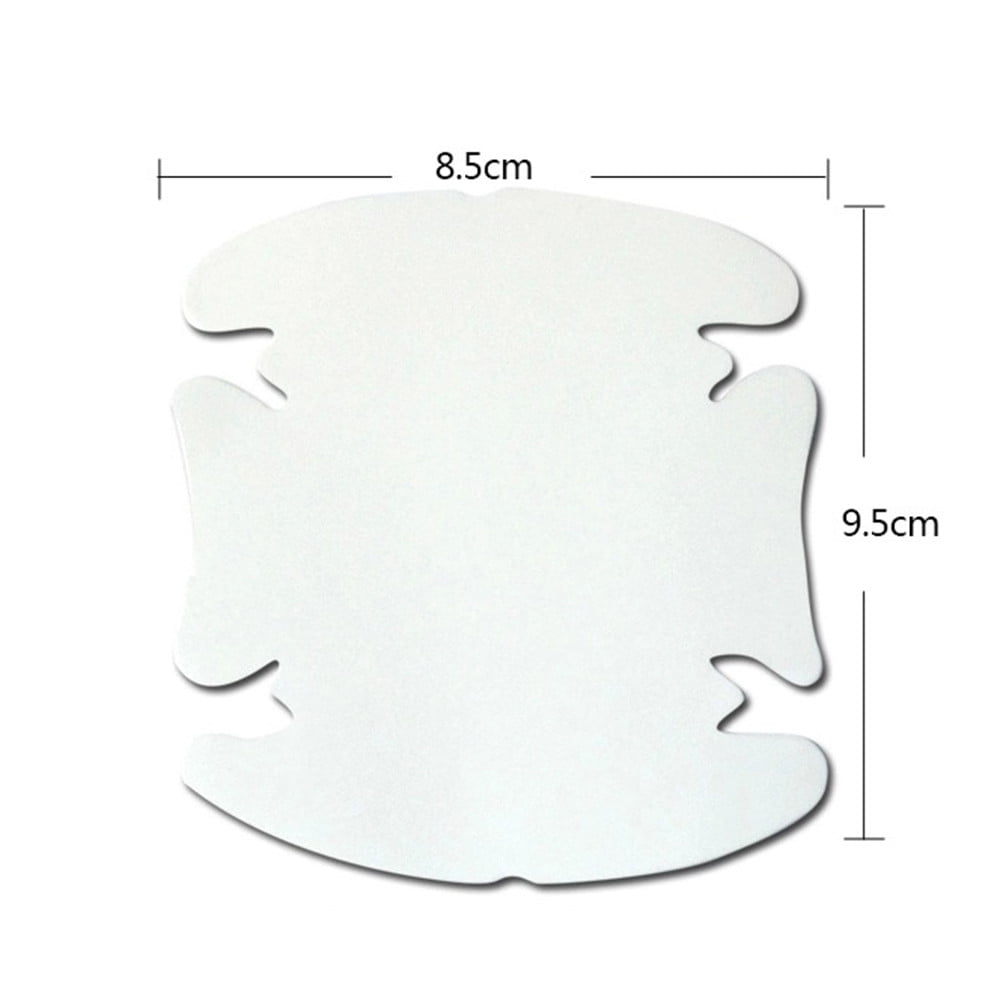 8pcs Invisible Clear Car Door Handle Protector Film Scratch Guard Cover ...