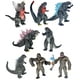 8pcs King Kong vs Godzilla Toys 2021 Movable Joint Action Figures King of The Monsters Birthday ...