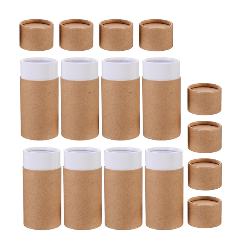 Masteelf 8pcs Small Paper Tube Containers with Lids for Essential Oil ...