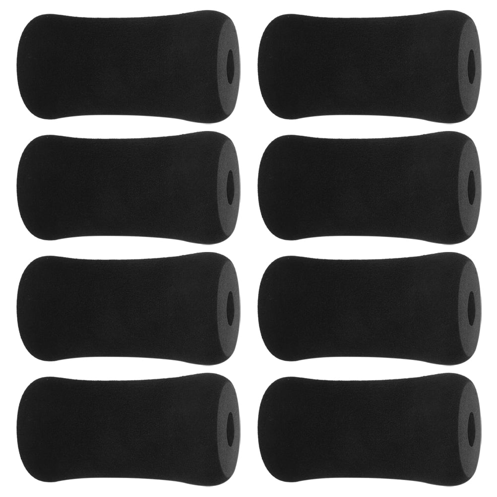 8pcs Leg Foot Pads Rollers Set For Gym Equipment Leg Extension Sit Ups ...