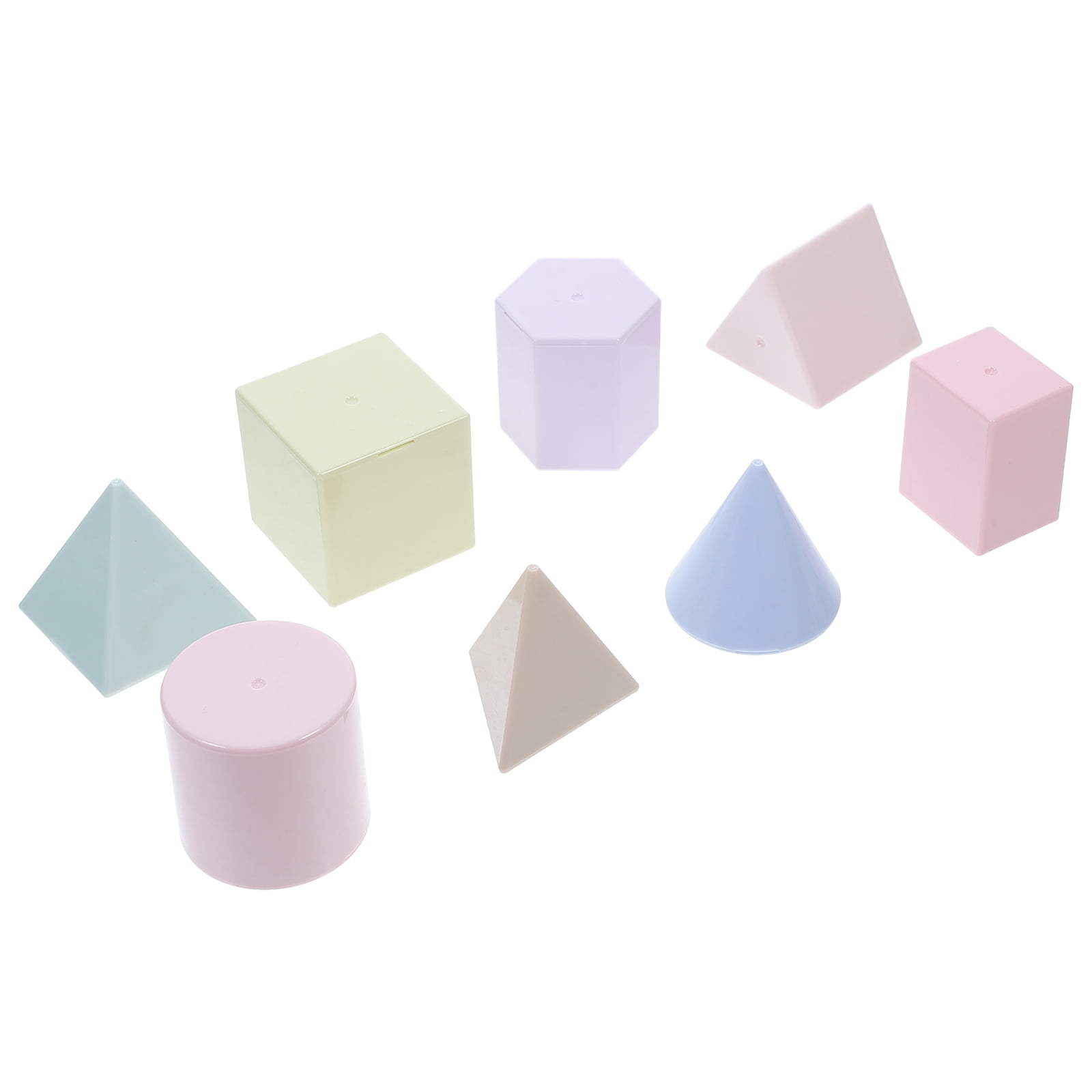 8pcs Light Table Toy For Kids Geometry Shape Transparent Toys Math ...