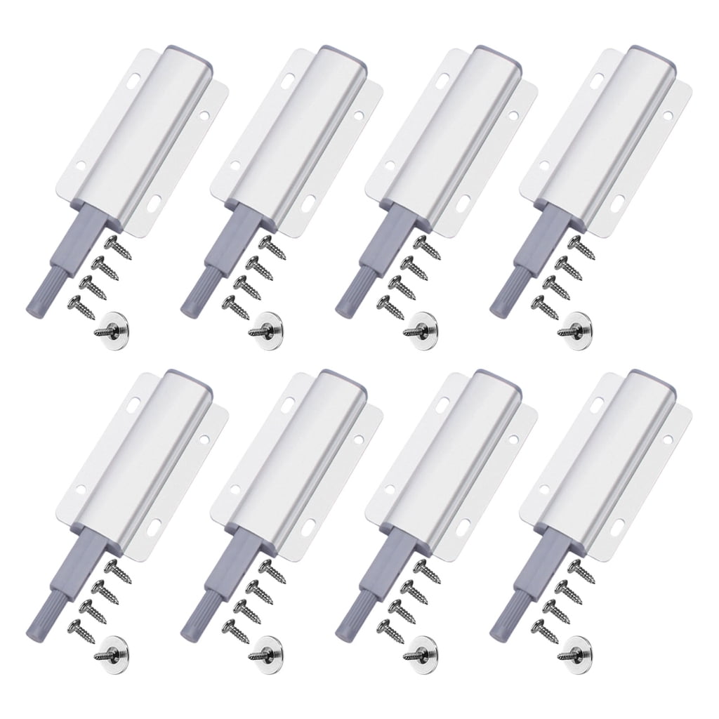 8pcs Magnetic Push Release Drawer Pulls for Elegant Look In Modern ...