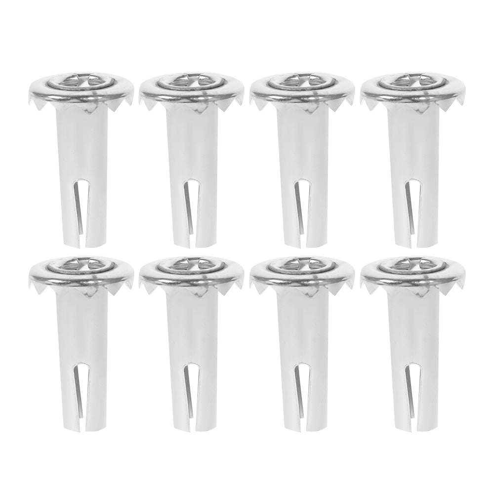 8pcs Metal Caster Stem Sleeves Professional Replacements for Wood ...