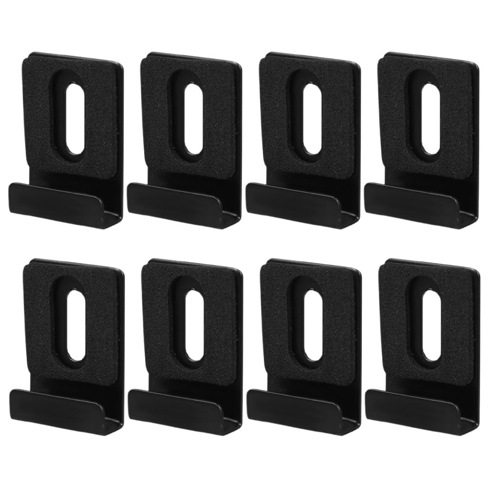8pcs Metal Mirror Clips for Wall Mounting with Screws Heavy Duty Mirror ...