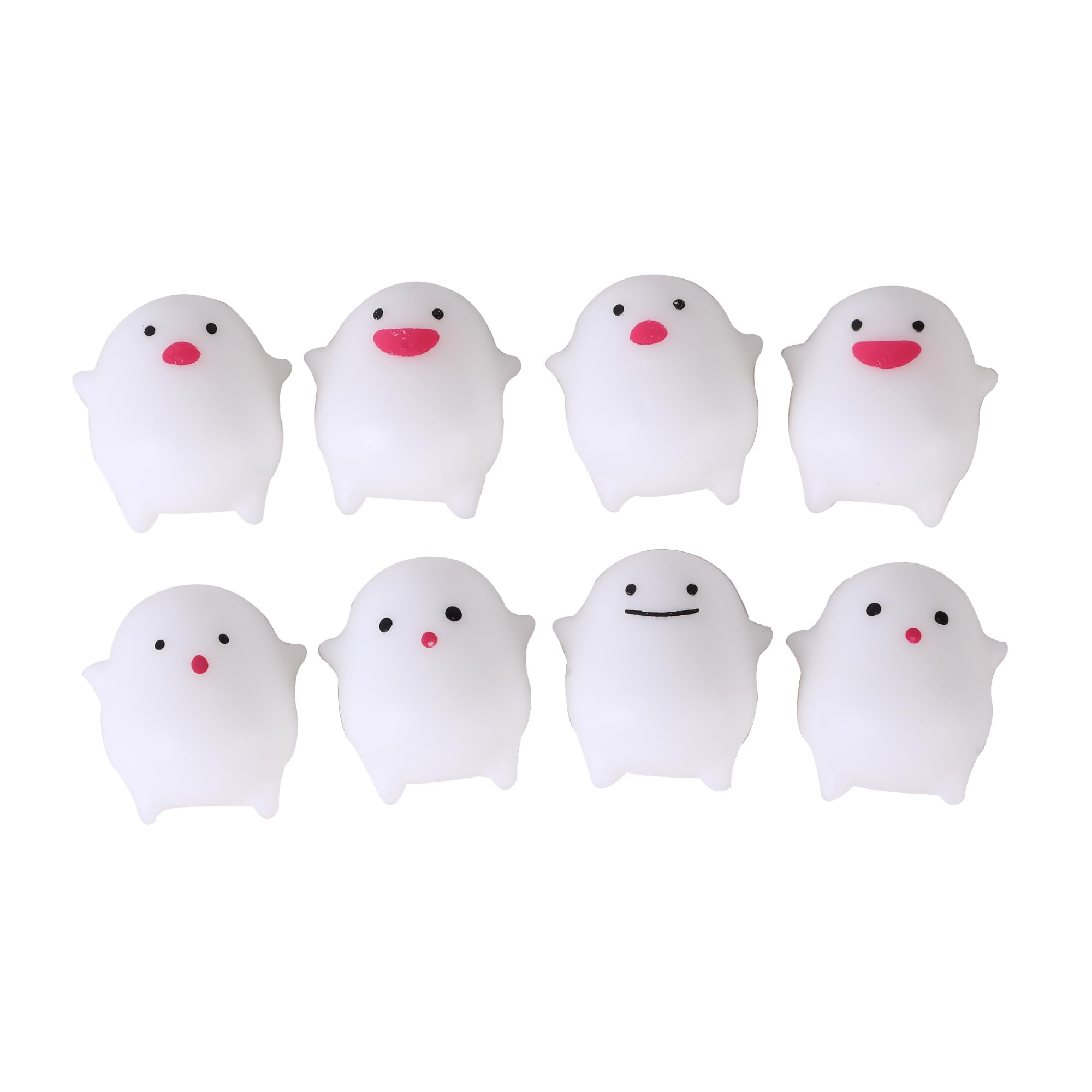 8pcs Mochi Squishy Toys,Mini Kawaii Ghost squishies Toys, Great Idea ...