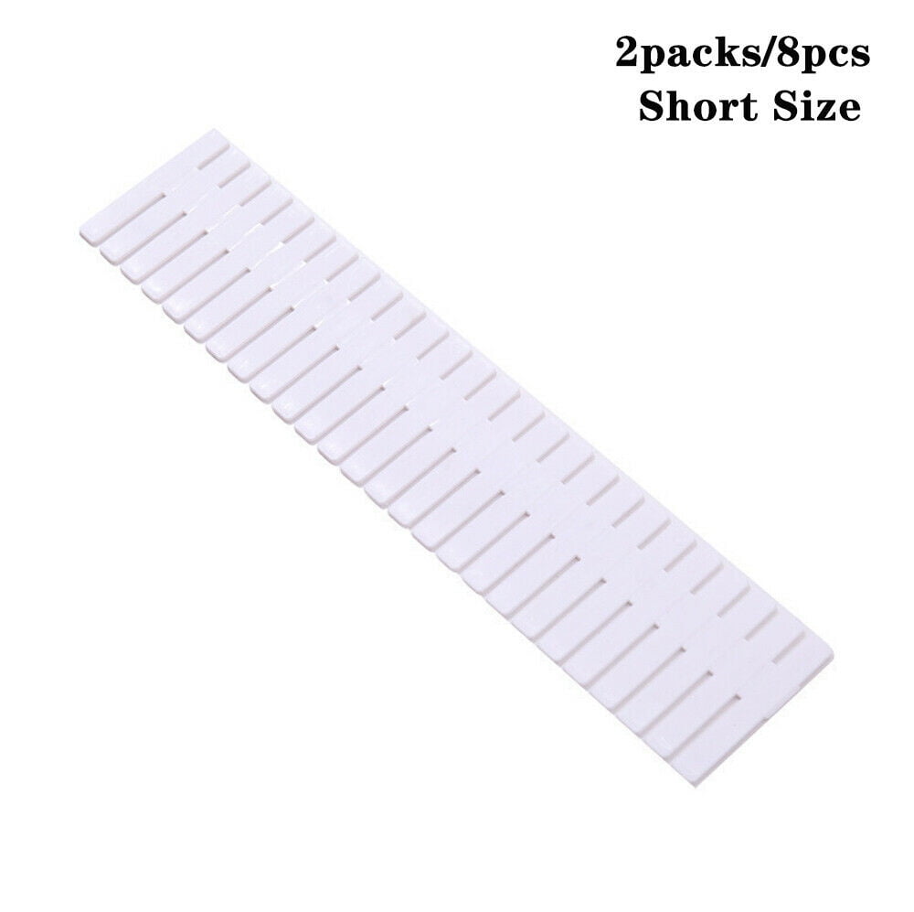 8pcs Multipurpose PP DIY Adjustable Drawer Desktop Dividers for Storage ...