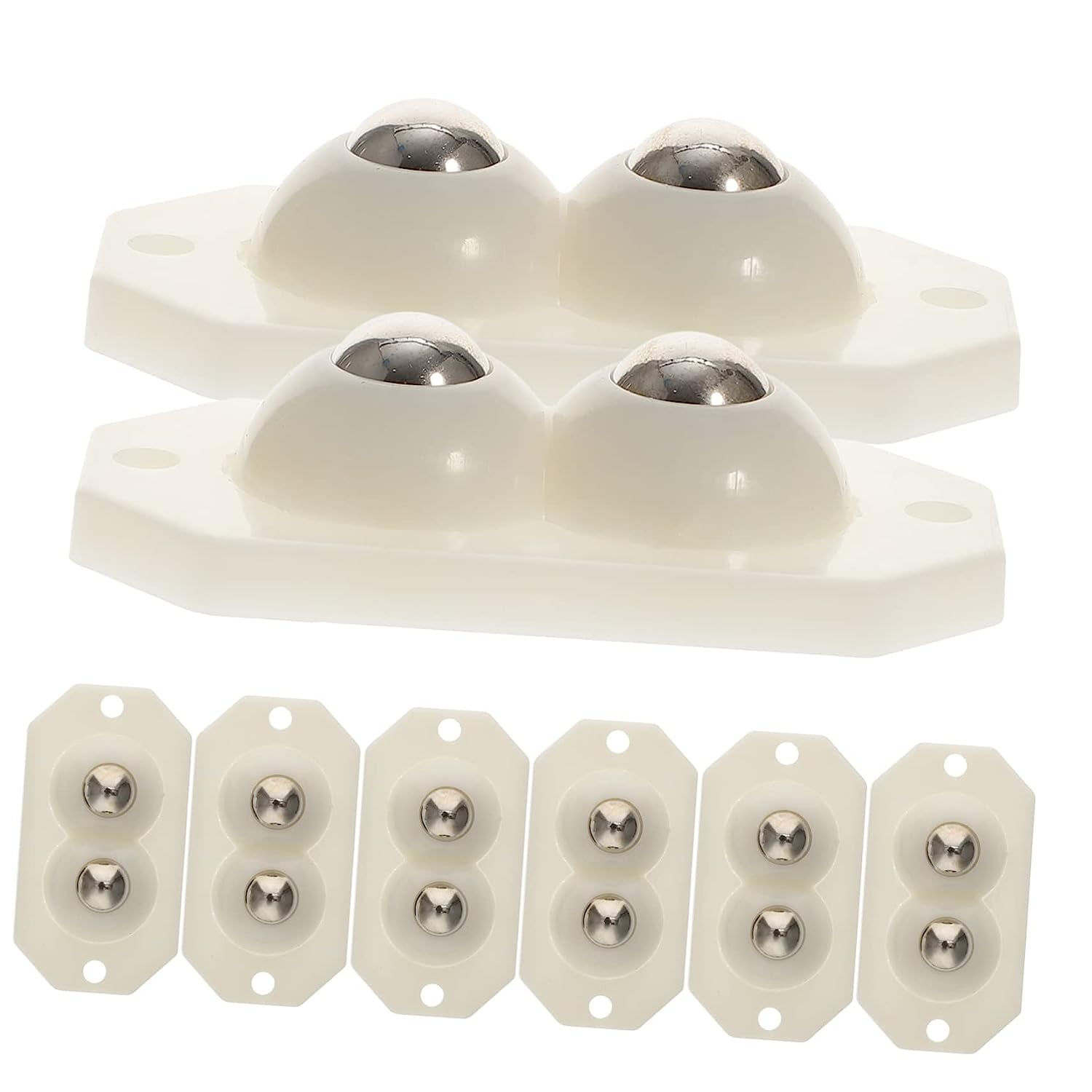 8pcs Paste The Universal Wheel Mini Caster Wheels Mini Kitchen ...