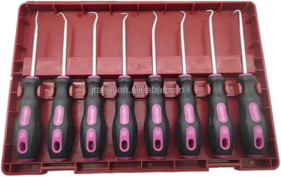 8pcs Per Set Seal Tool Hydraulic Seal Installation Tool Seal HOOK ...