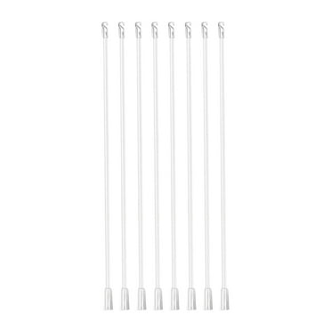 2 Pack 15"Transparent Blind Wand Replacement Parts with Hook and Grip ...