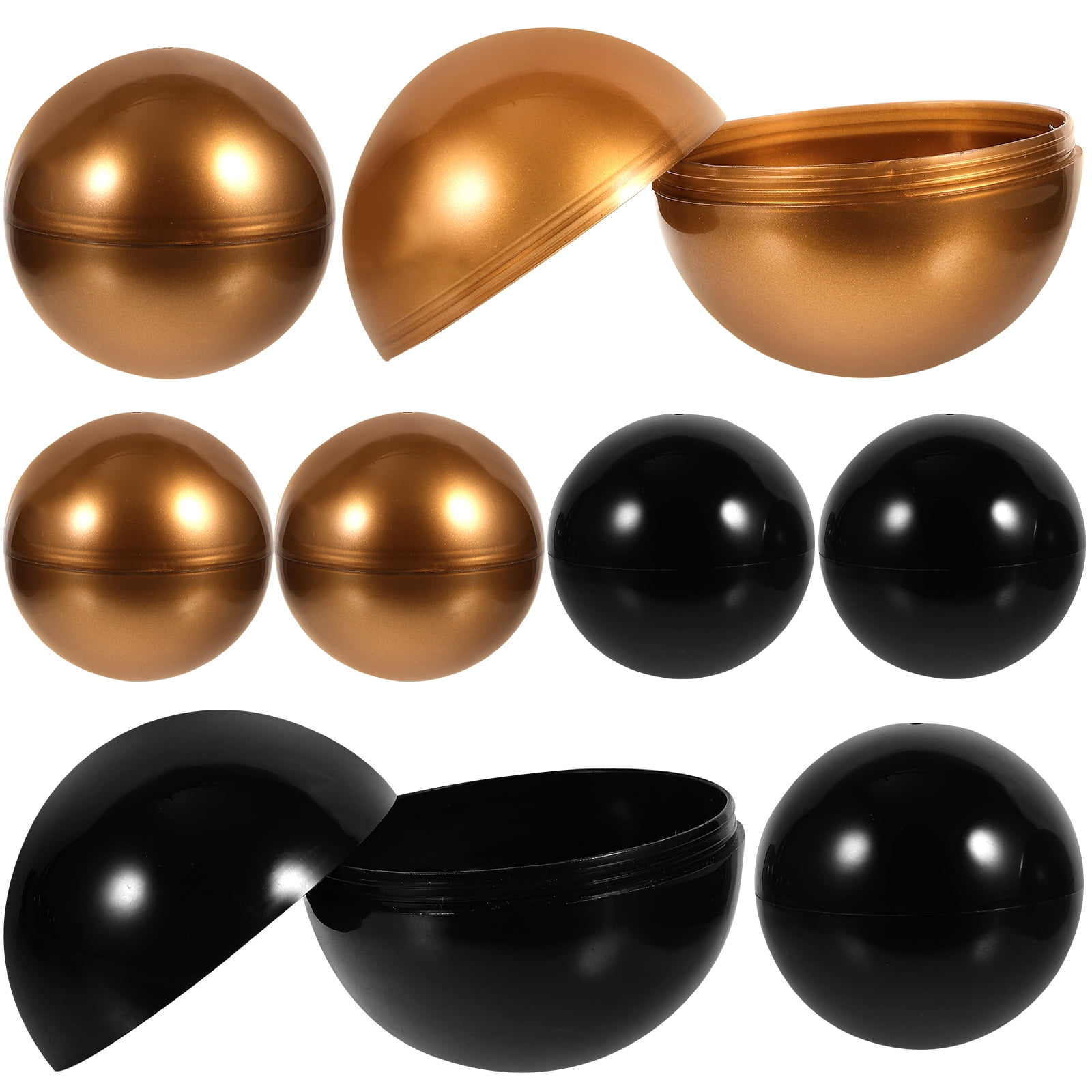 8pcs Plastic Fillable Capsules Openable Capsules Fillable Round ...