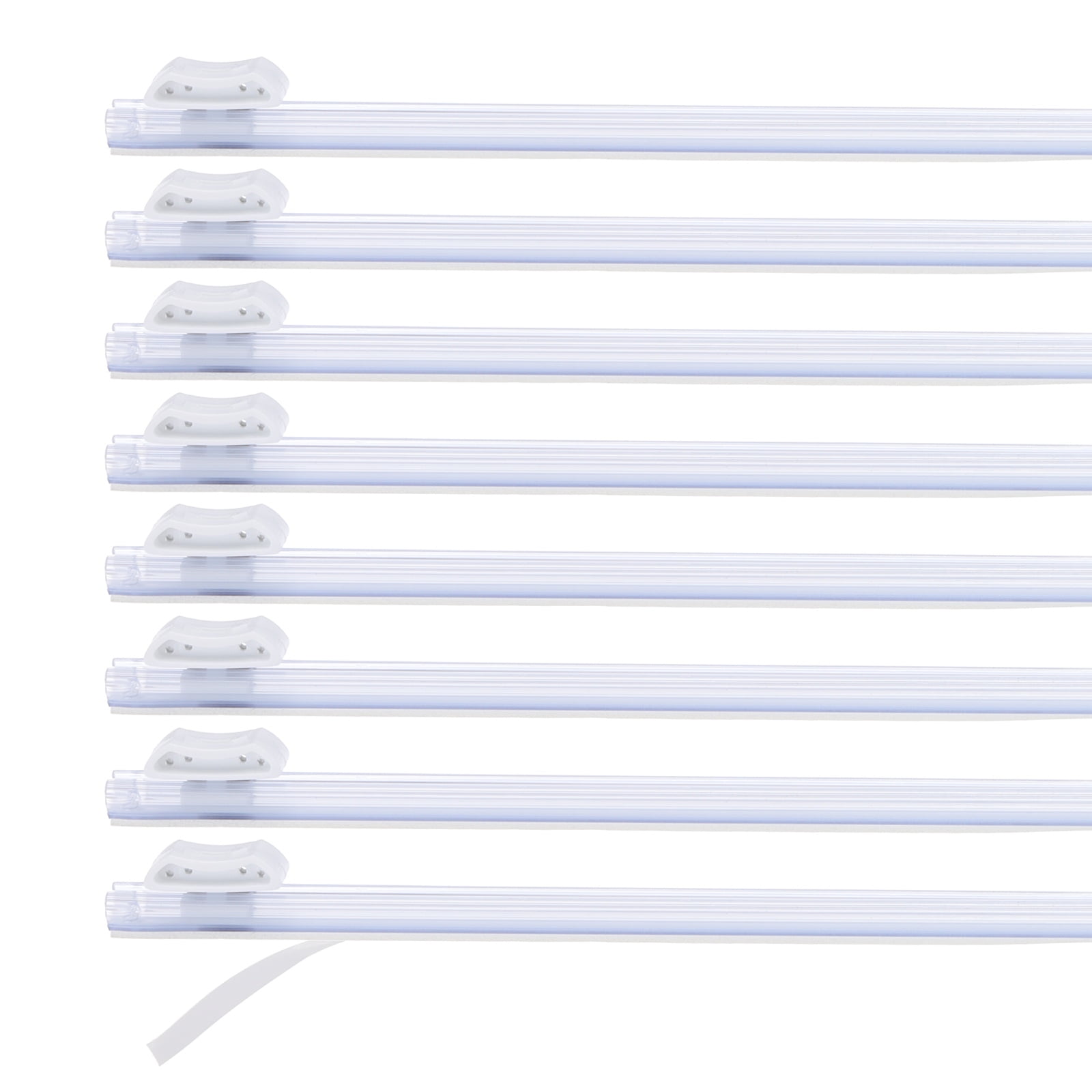 8pcs Plastic Wrap Cutter, 12in Plastic Wrap Slide Cutter Self Adhesive ...