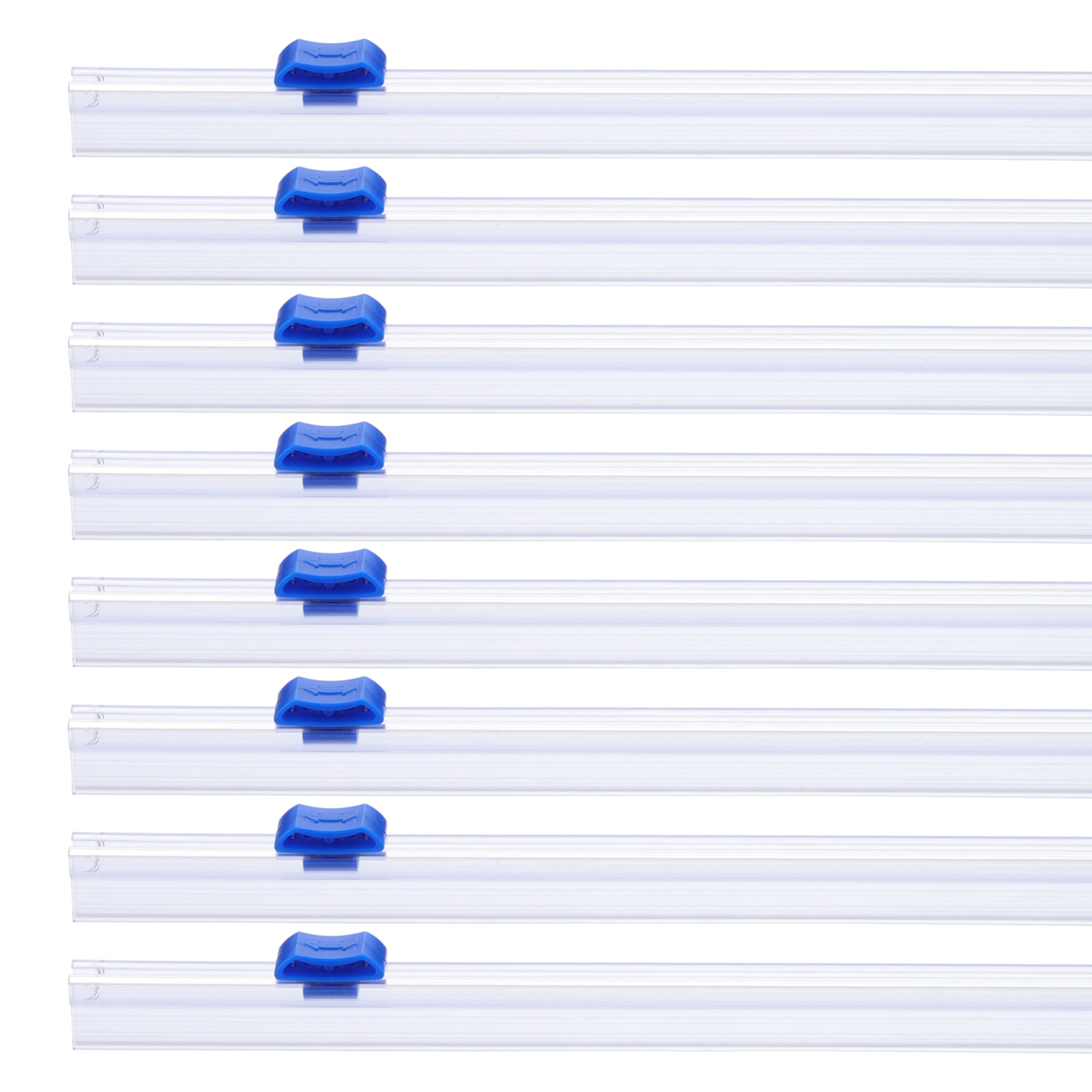 8pcs Plastic Wrap Cutter, 13in Plastic Wrap Slide Cutter Snap Card Slot ...