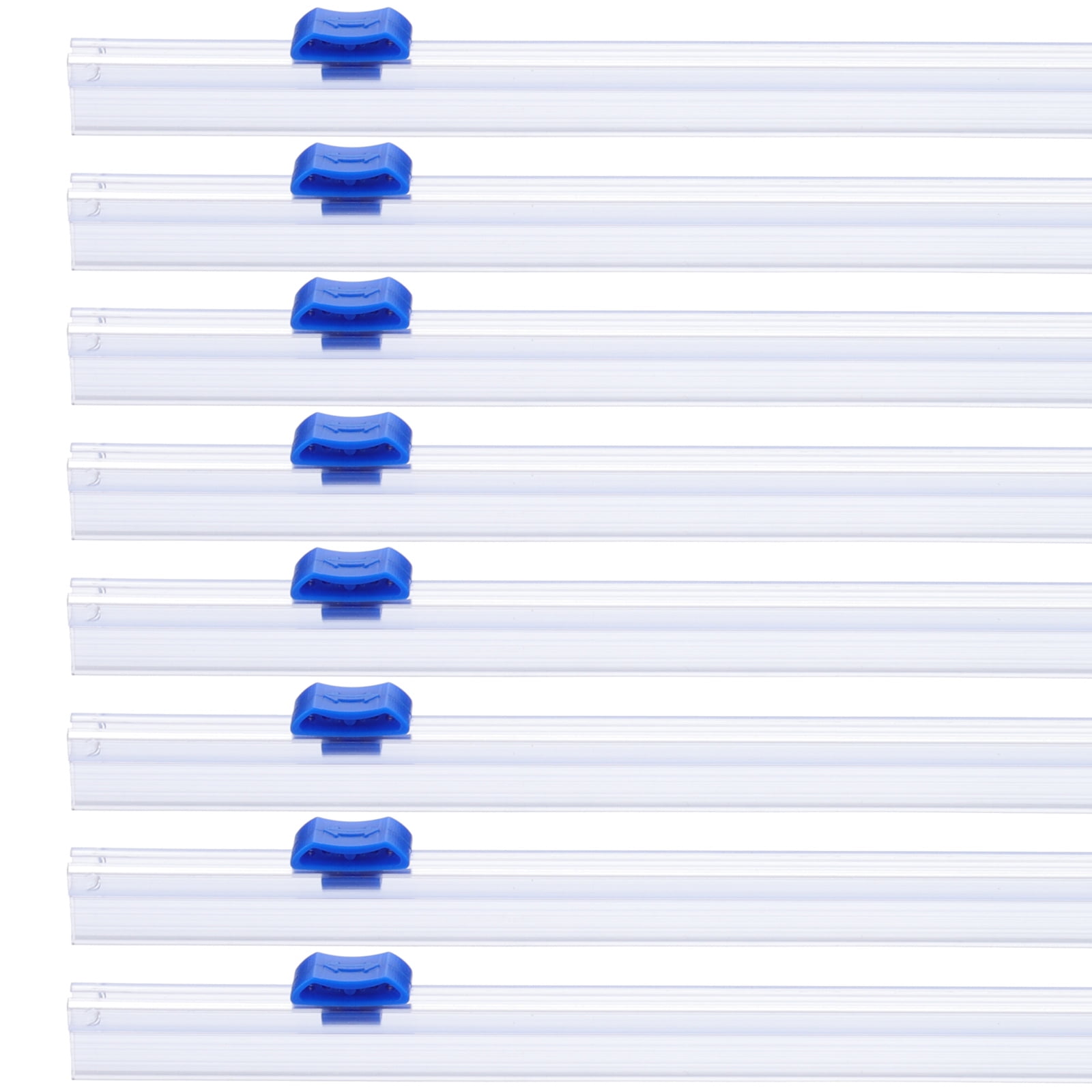 8pcs Plastic Wrap Cutter, 19in Plastic Wrap Slide Cutter Snap Card Slot ...