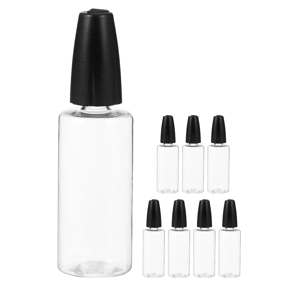 8pcs Precision Tip Applicator Bottles Needle Tip Glue Bottles For Diy