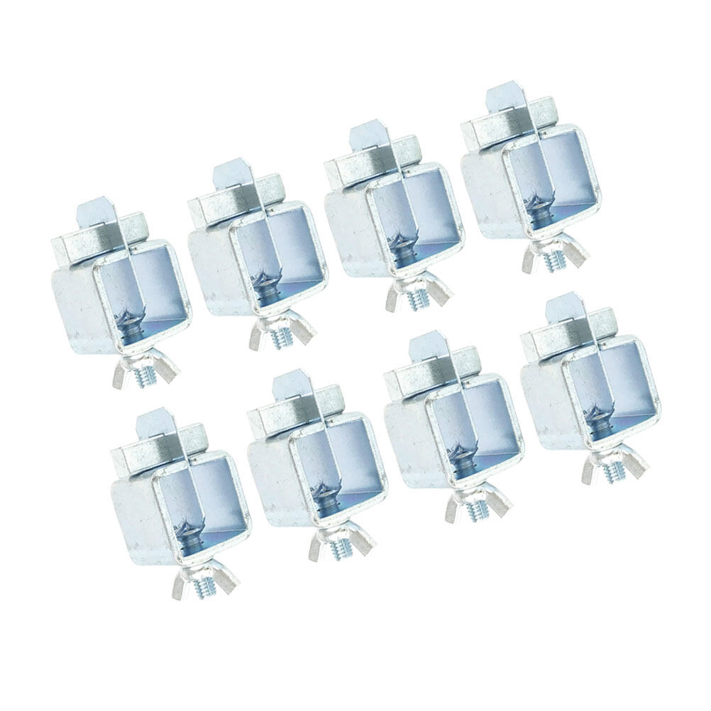 UPKOCH Door Skin Clamp Silver Aluminium Alloy 8Set 6.7x4.9x1.2in ...
