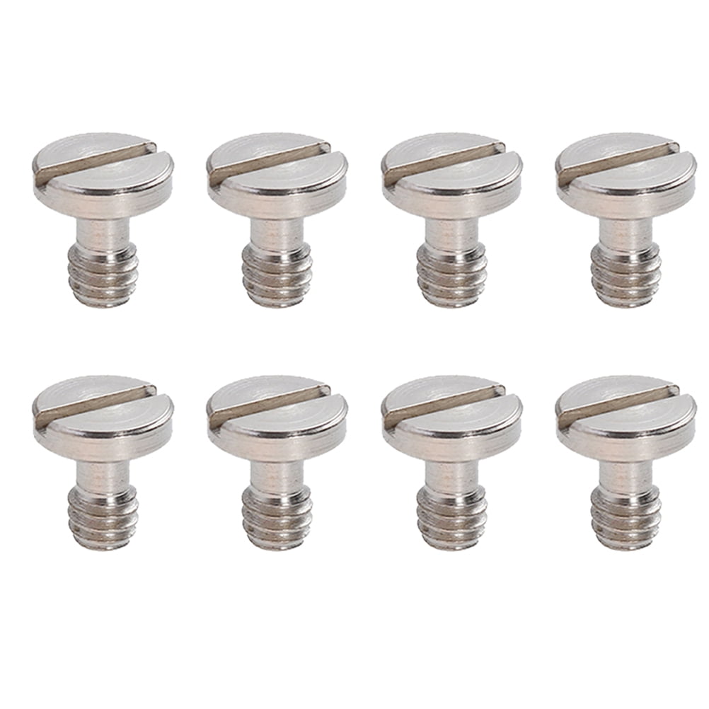 OUNONA Camera Tripod Screws Set, Lightweight Iron Quick Release Plates ...