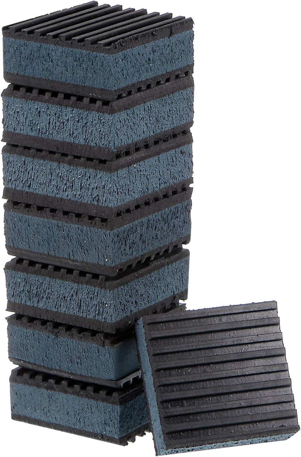 8pcs Rubber Anti Vibration Pads 2" x 2" x 7/8" Isolation Vibration ...