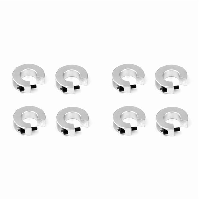 8pcs SBR20 Linear Rail Stop Collars Aluminum Alloy Shaft Limit Fixing ...