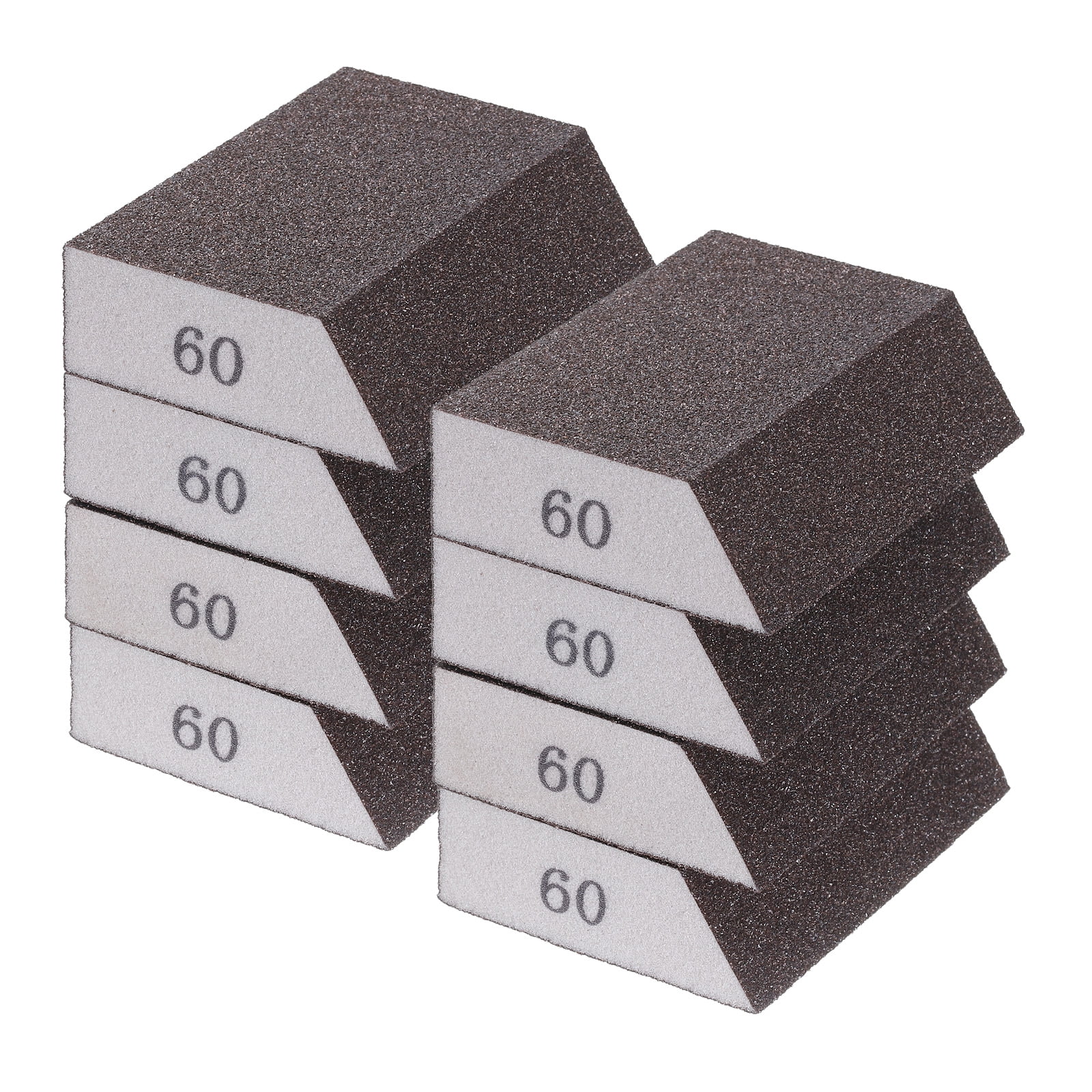8pcs Sanding Sponge Blocks 120-180 Grit Sanding Block 4"x2.8"x1 ...