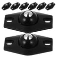 Self-Adhesive Mini Caster Wheels with 360° Swivel, Peel & Stick ...