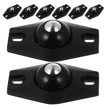 Mini Self-Adhesive Ball Castor Set, ABS Plastic Swivel Wheels for DIY ...
