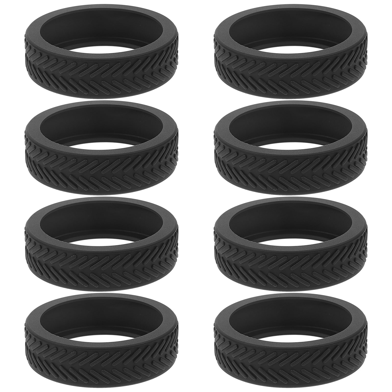 8pcs Silicone Wheel Covers Suitcase Wheel Covers Travel Luggage Caster ...