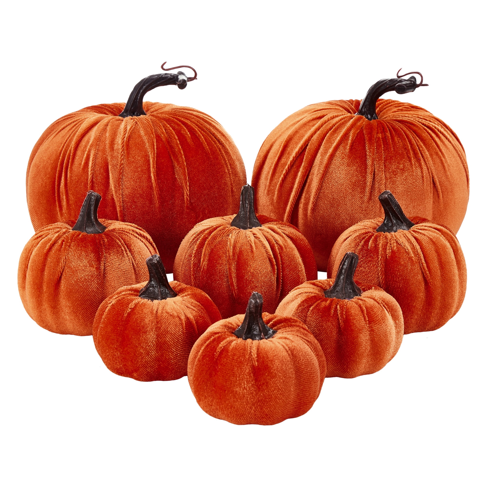 8pcs Simulation Pumpkin Decoration Realistic Foam Pumpkin Artificial ...