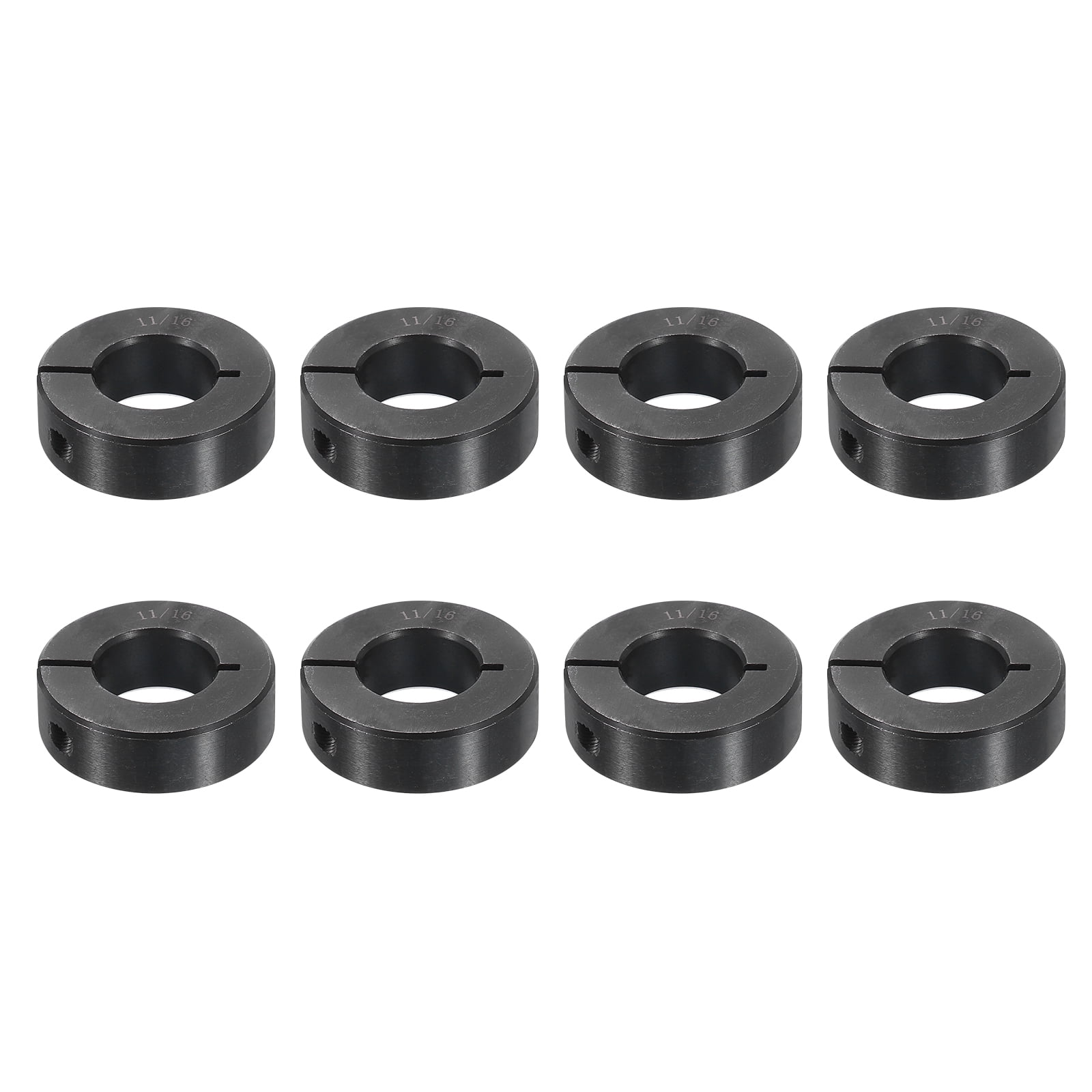 8pcs Single Split Shaft Collar 11/16" Bore One-Piece Clamping Collar ...