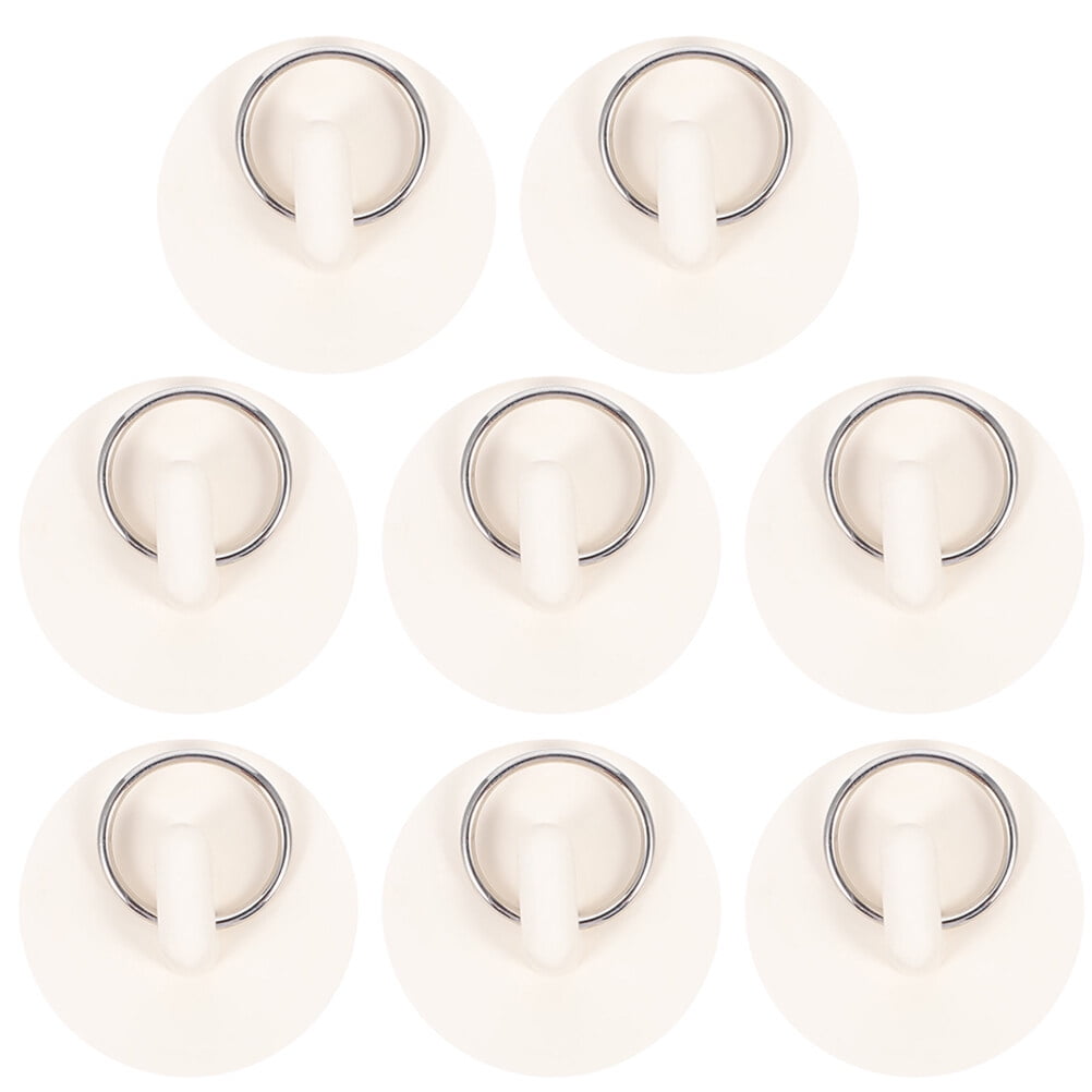 8pcs Sink Drain Stoppers Rubber Bathtub Stoppers Washbasin Plugs with ...