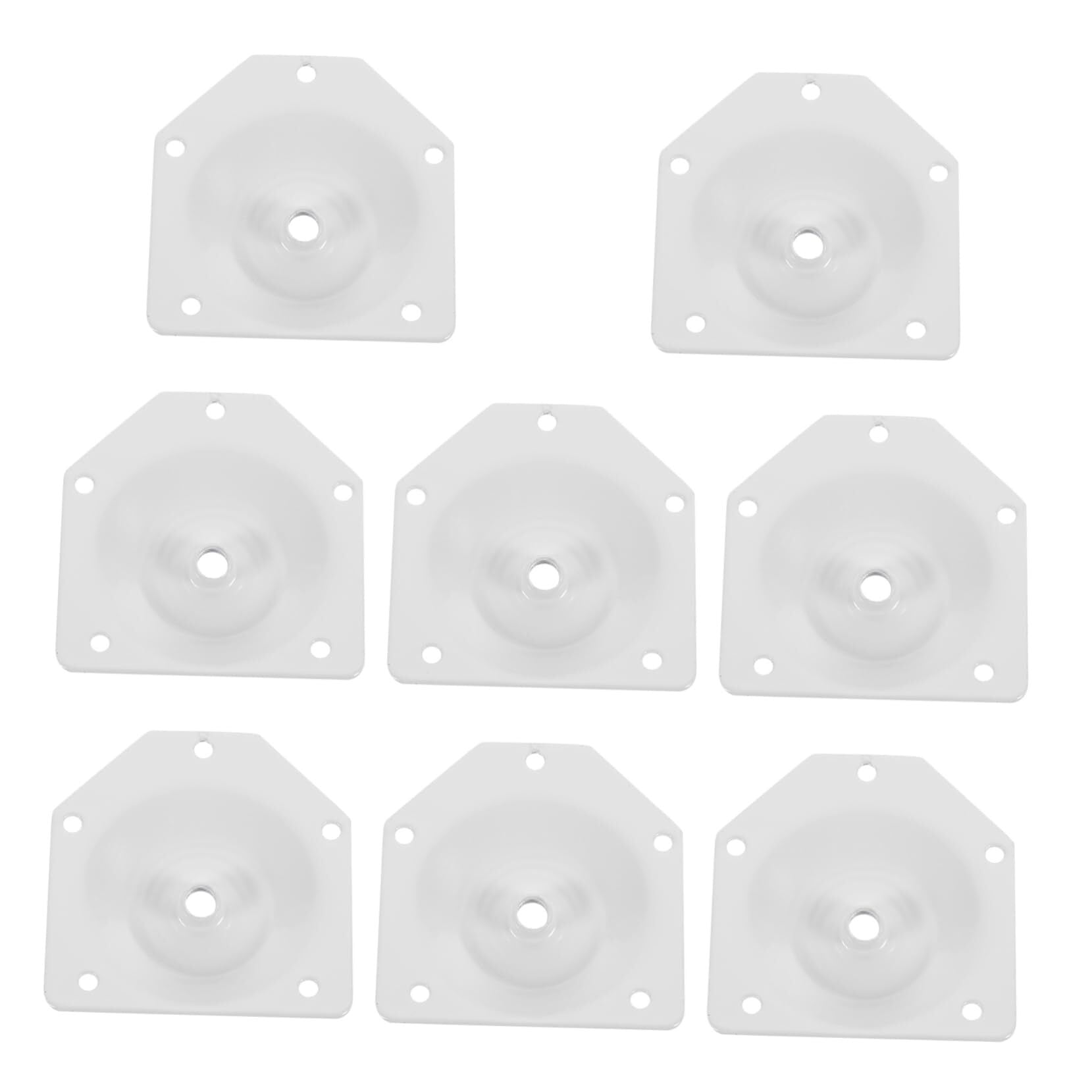 8pcs Sofa Table Leg Gasket Table Leg Mounting Plate Hexagon Mounting ...
