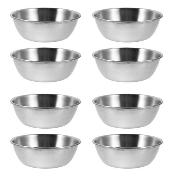 8pcs Stainless Steel Facial Mask Mixing Bowls For Estheticians And Spa ...