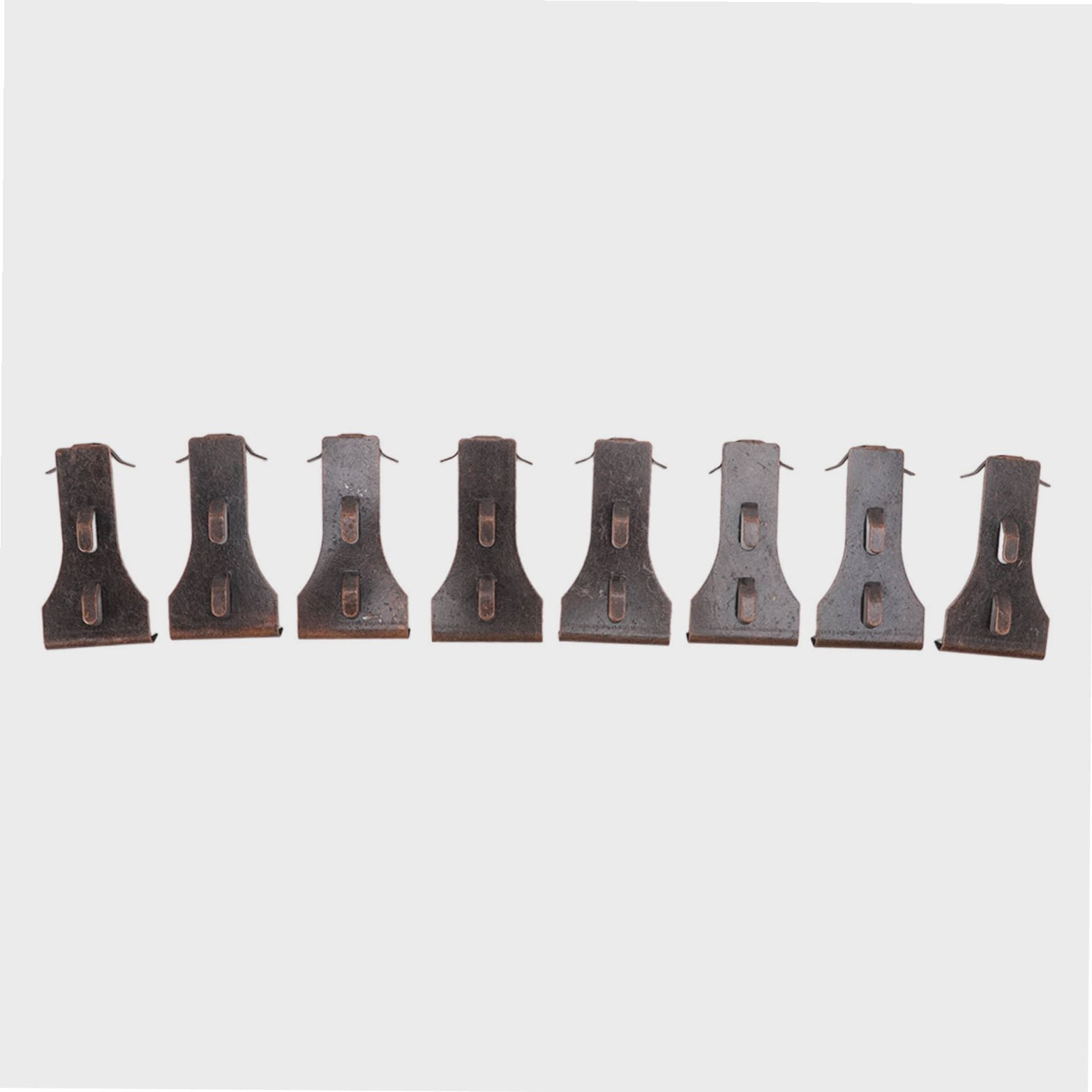 8pcs Steel Brick Hook Clips No Drill Brick Wall Clips 2 1/4 Inch To 2 3 ...