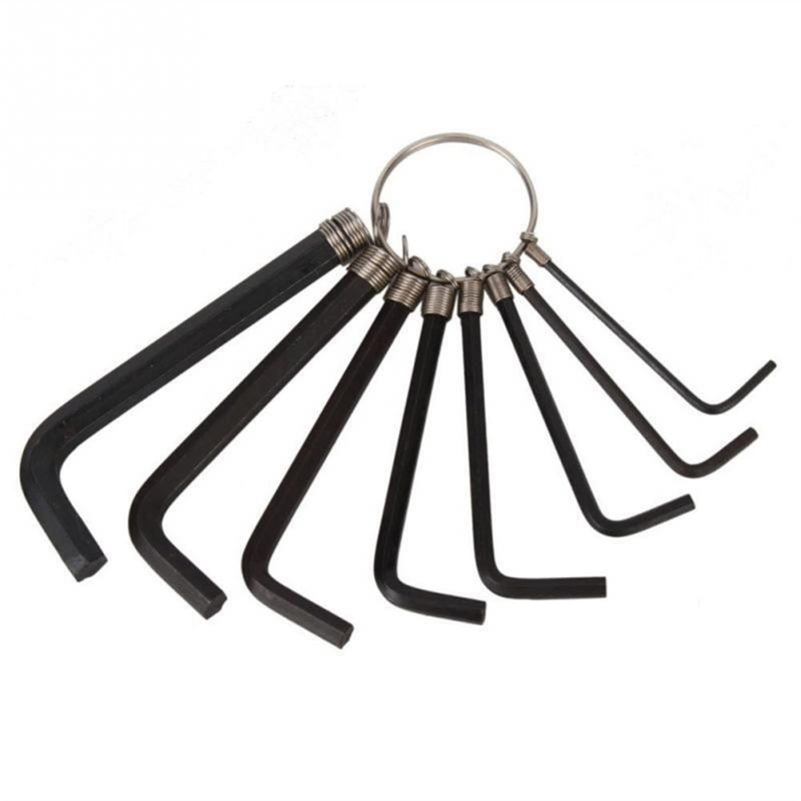 8pcs Steel Hexagon Hex End Allen Key Wrench Bike Bicycle Repair Set Kit ...