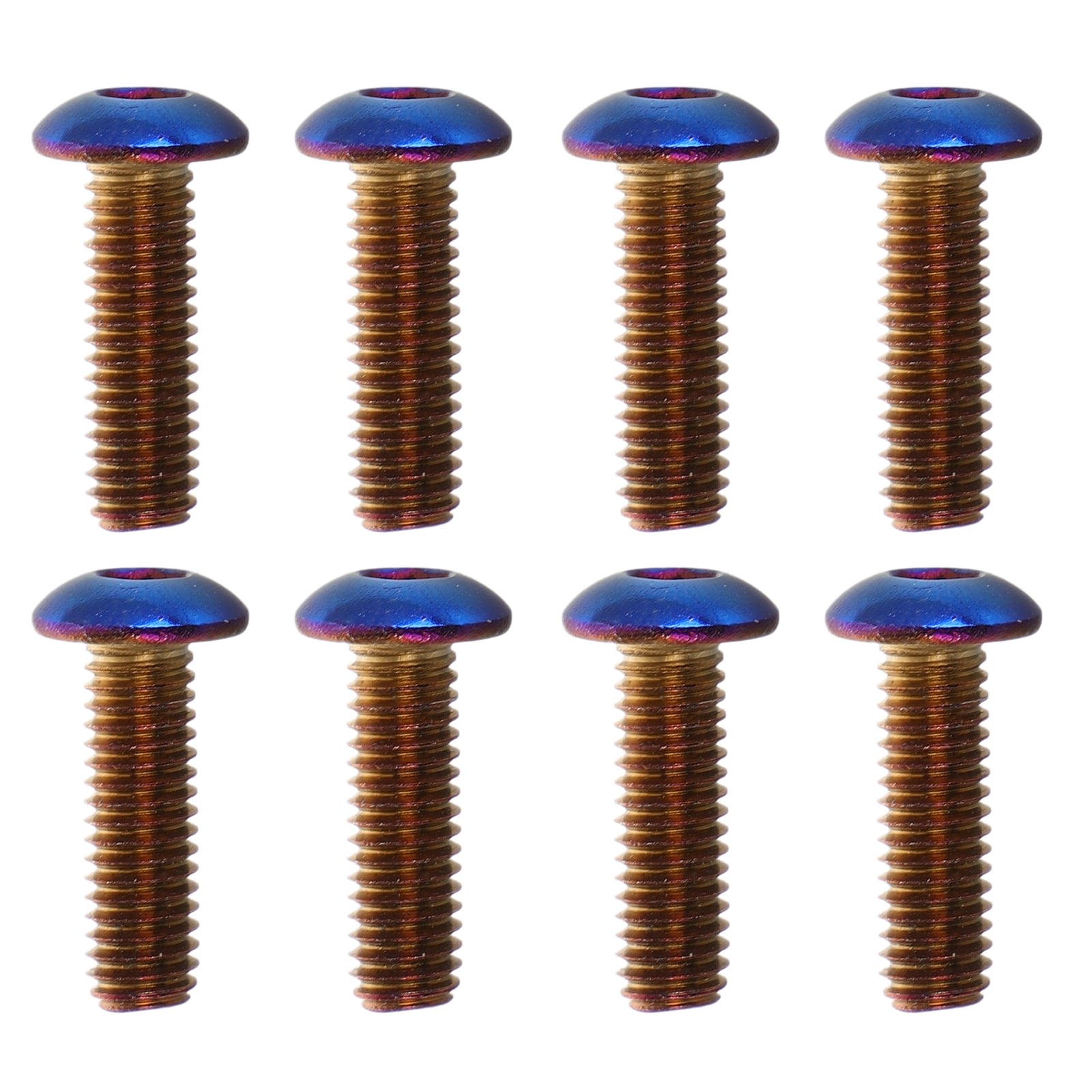 8pcs Steering Wheel Fastener Screws M5x0.8 Steering Wheel Screws Racing ...