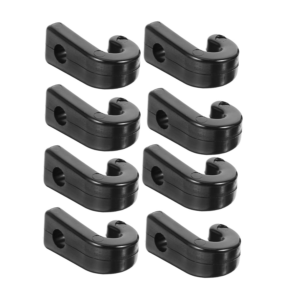 WRITWAA 8pcs Sturdy ABS J-Shaped Kayak Lashing Hook for Outdoor ...
