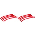 8pcs Super Soft Steel Front and Rear Axle Shock-Absorber Leaf Spring ...
