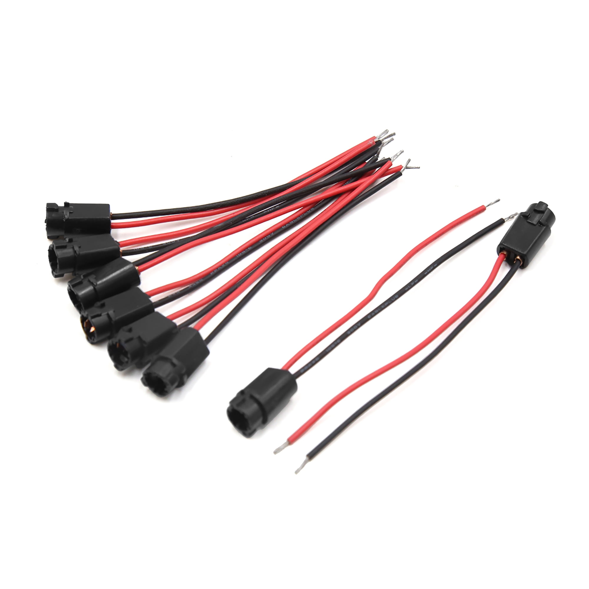 Unique Bargains 8pcs T5 Lamp Dashboard Indicator Light Socket Bulb ...