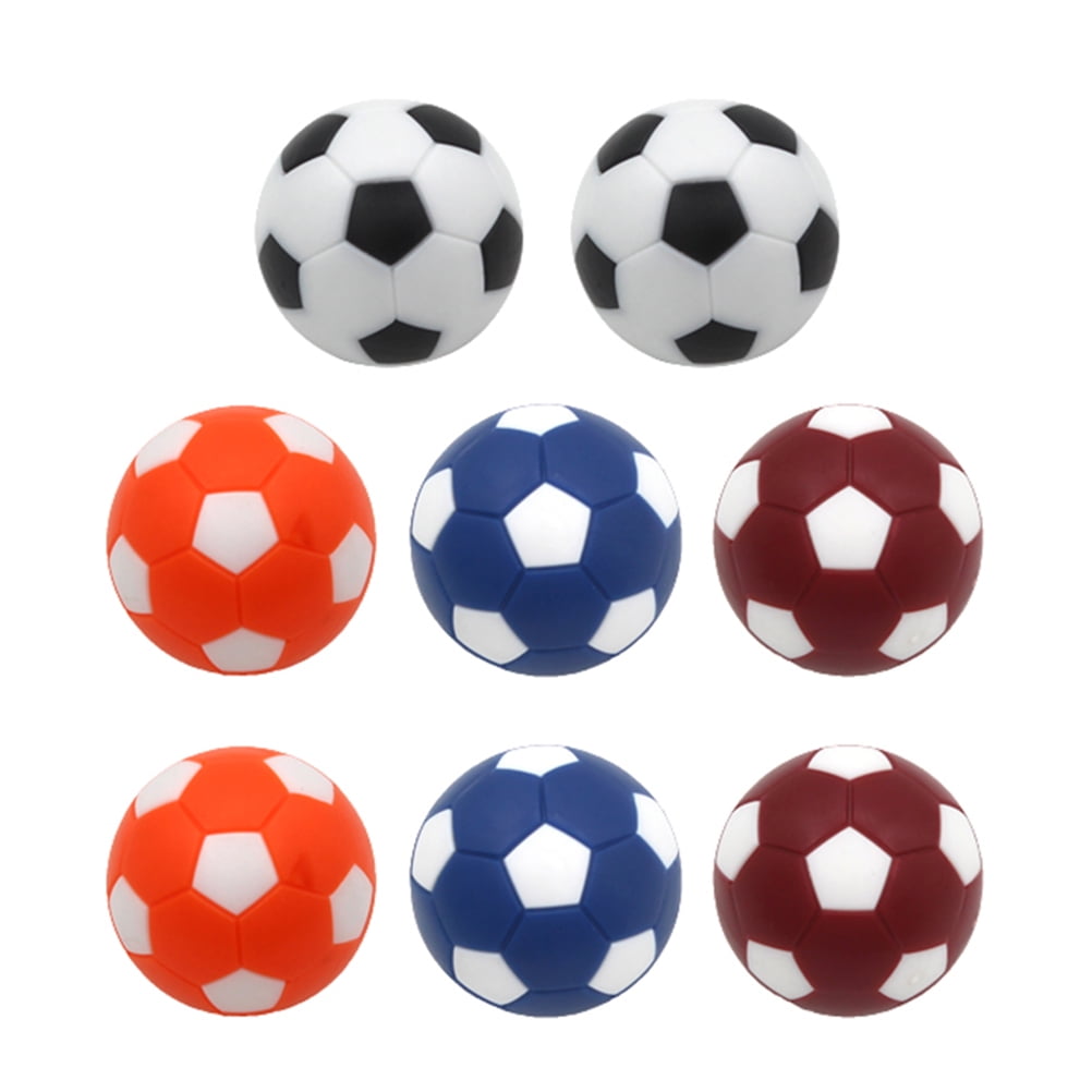 8pcs Table Soccer Footballs Replacement Balls Mini Official Tabletop ...