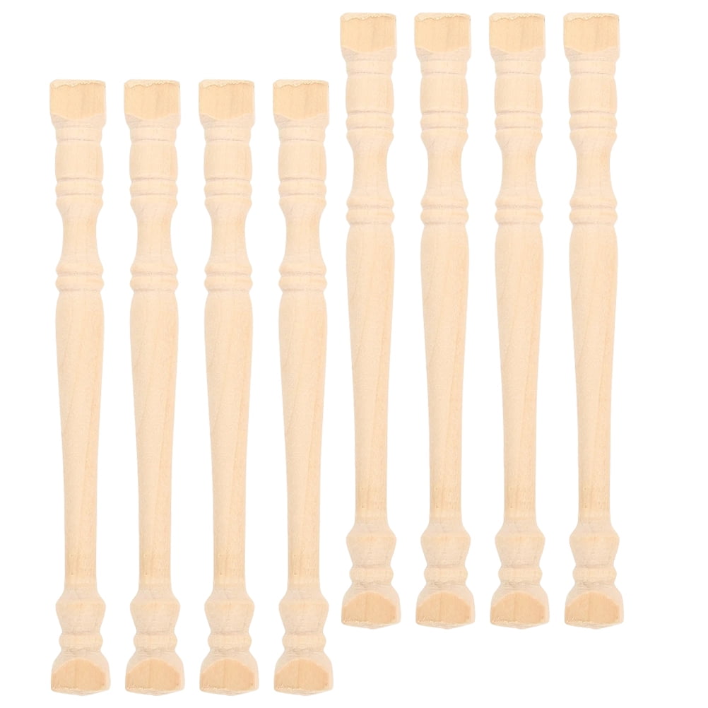 8pcs Tiny Roman Pillar Model Prop Doll House Layout Pillar Decor ...