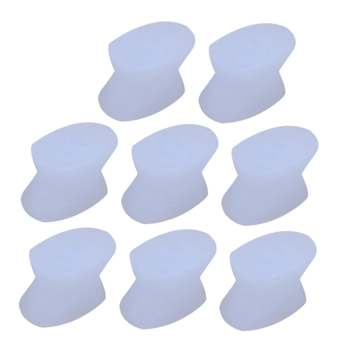 8pcs Toe Separator Night Splint Thumb Protector Nail Protector Silicone ...