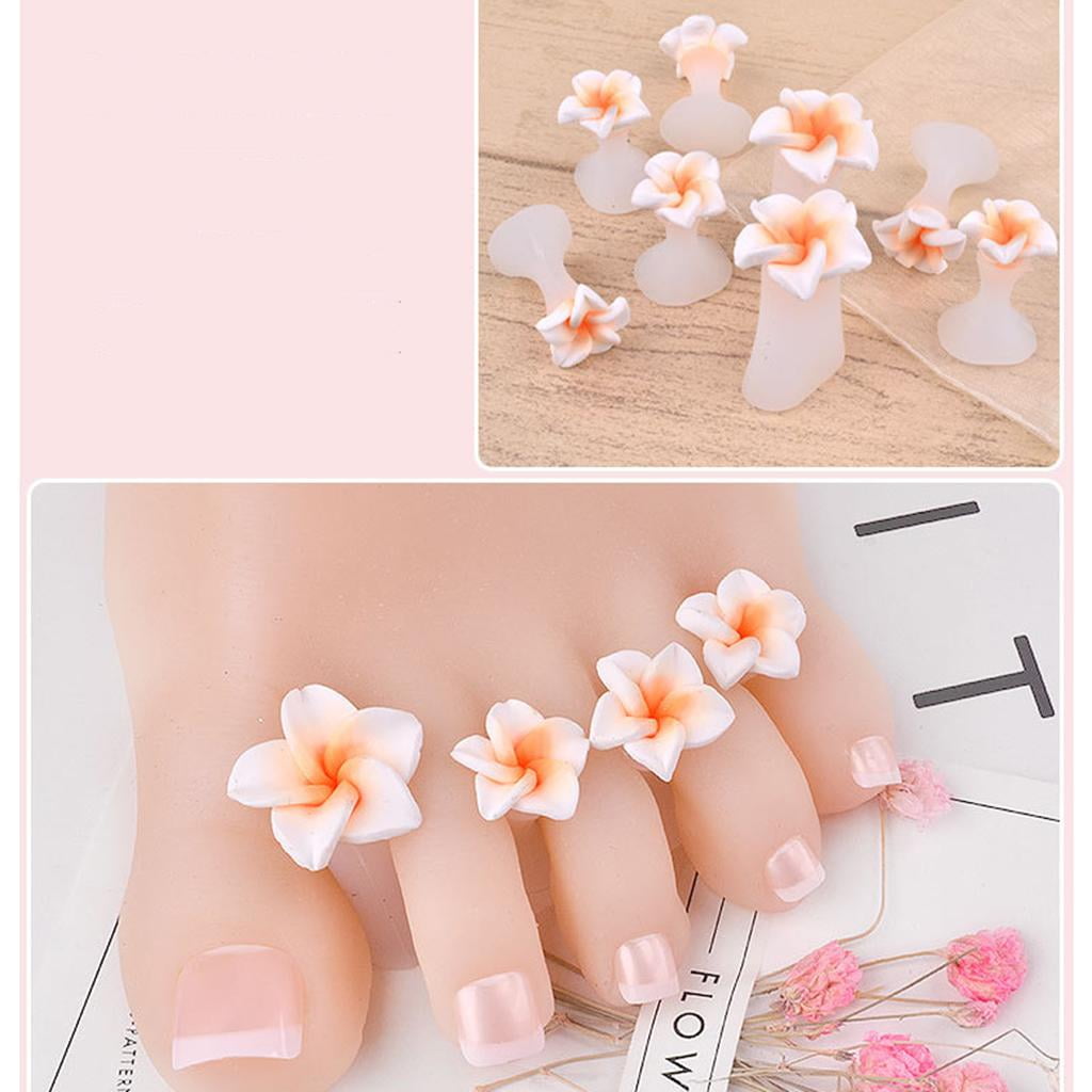 8pcs/ Trendy Finger Toe Separators Spacers Soft Silicone Divider Tool ...