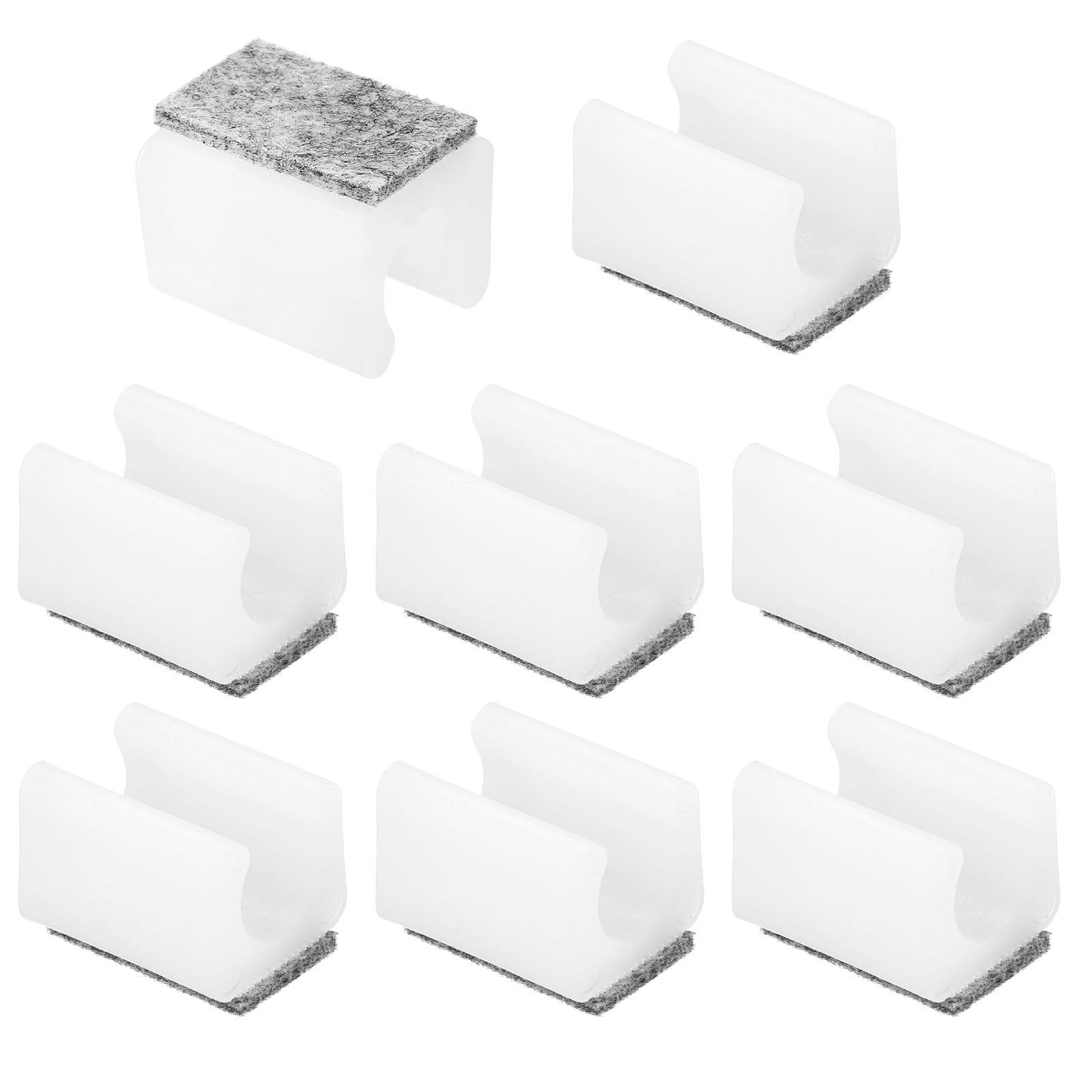 8pcs U Chair Leg Caps, 14mm U Shaped Chair Leg Floor Protectors Chair ...