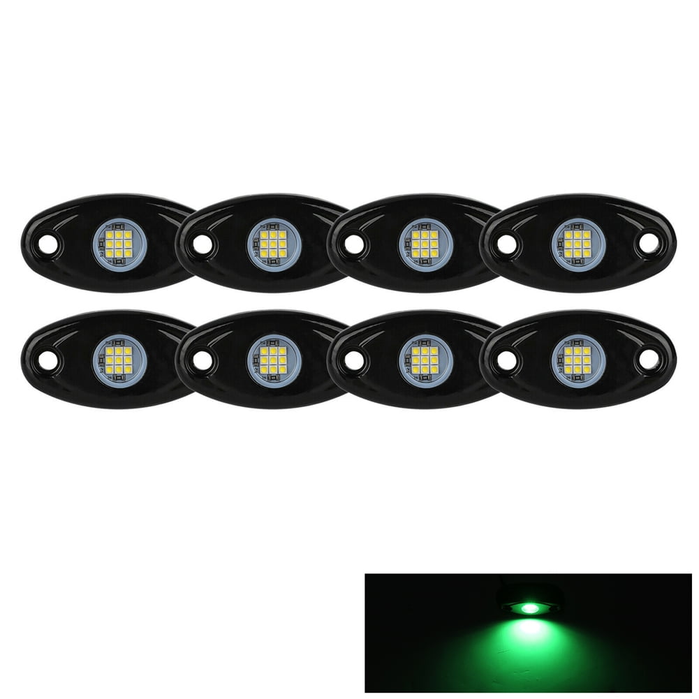 8pcs Underbody Light 12V Mudguard Lighting Universal Accessories LED ...