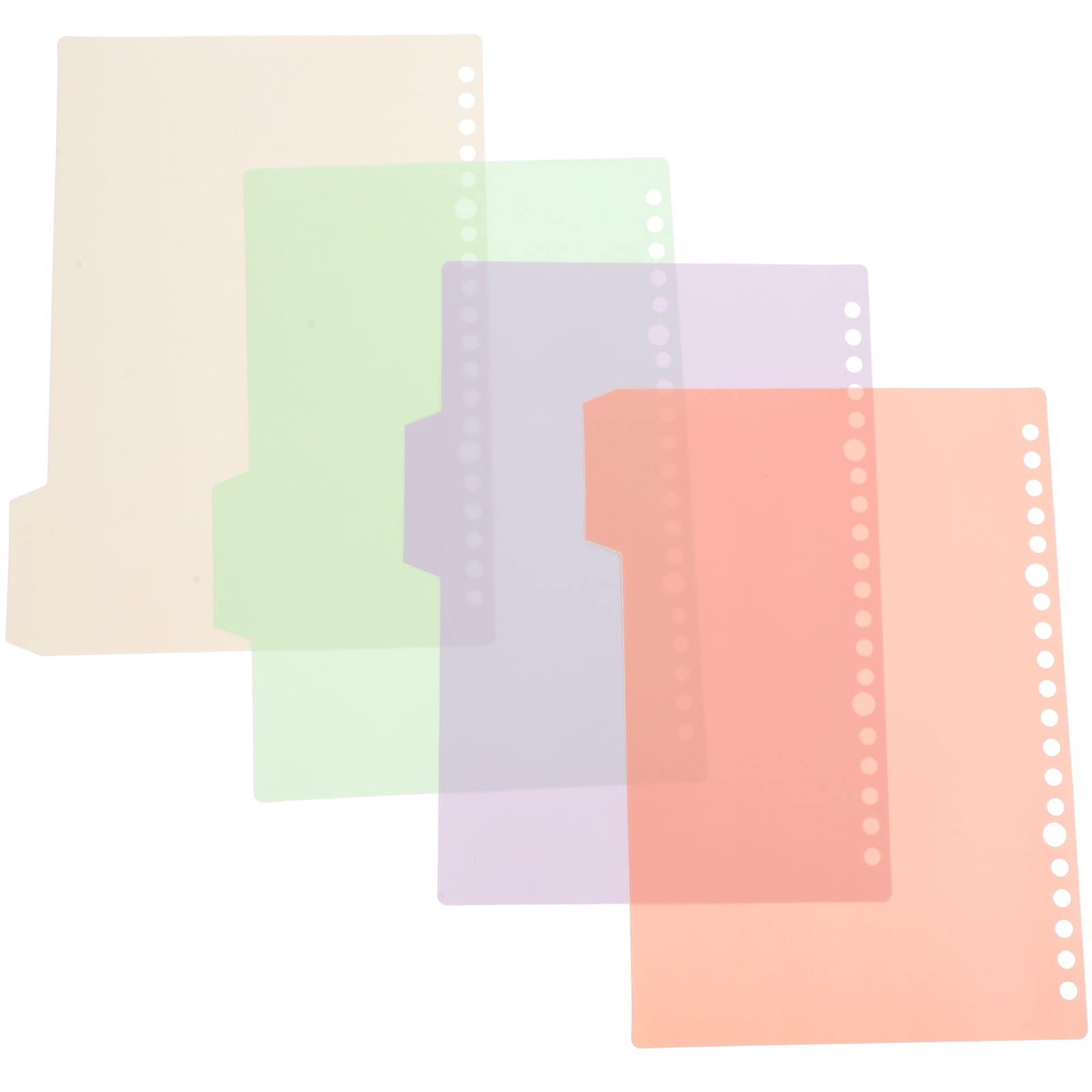 Raindrops 8Pcs Paper Divider Organizer Assorted Color Paper - Walmart.com